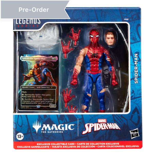 Marvel Legends Magic: The Gathering Action Figure Battle-Damaged Spide