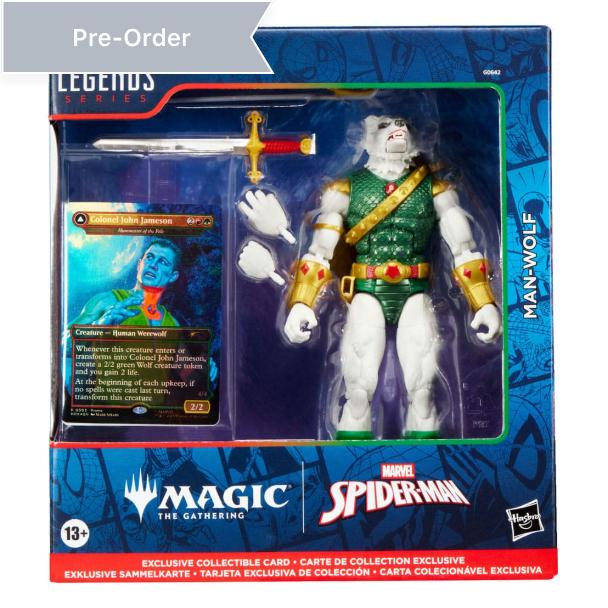 Marvel Legends Magic: The Gathering Action Figure Man-Wolf (plus Exclu